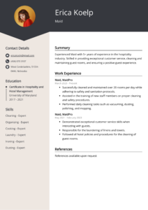 The Ultimate Guide to Hotel Maid Job Descriptions: Duties, Skills, and ...