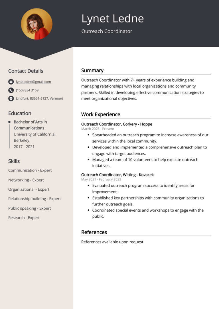 The Ultimate Outreach Coordinator Job Description Template: A ...